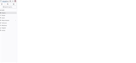 Create New Project Showing Blank Self Managed Gitlab Forum