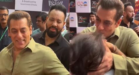Video Iffi 2023 पहुंचे Salman Khan ने भीड़ के बीच जाकर Female को किया