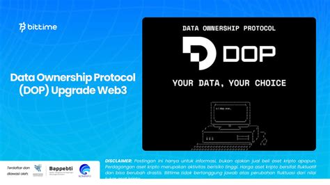 Data Ownership Protocol Dop Upgrade Web3