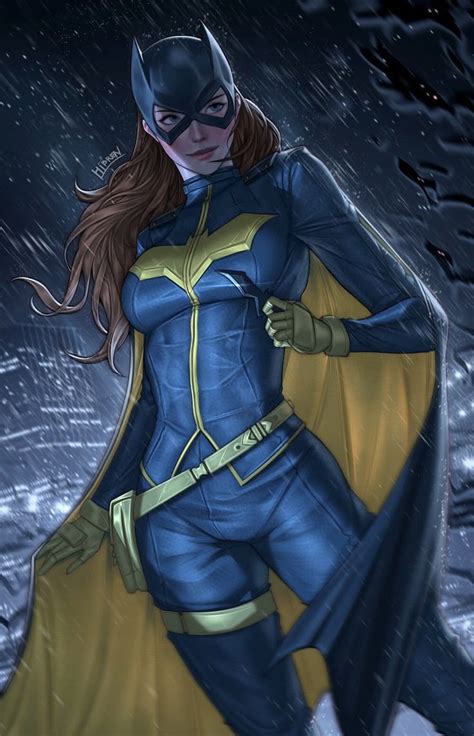 Batgirl By Hibren Art Dc Comics Art Batgirl Art Batman Comic Art