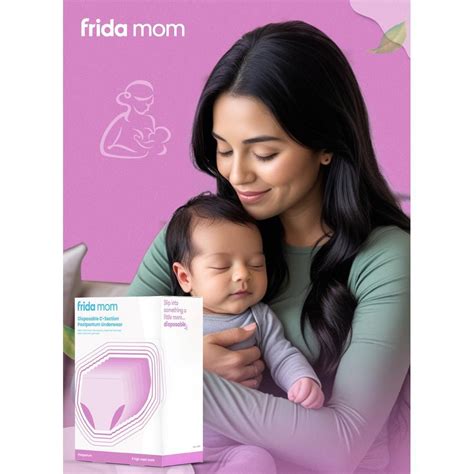 Frida Mom C Section High Waist Disposable Postpartum Underwear Regul