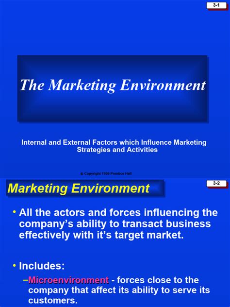 Marketing Environment Pdf Consumption Economics Economics