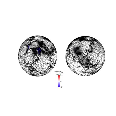 3d earth mesh stitched from 3d projections of 2d regional meshes of the download scientific