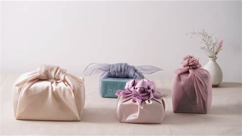 보자기 포장법 01 사각 박스를 포장하는 4가지 방법 드립백 커피 포장하기 Sooljjan 술짠 Youtube