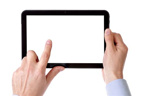 Hand Holding Tablet Pc 11155285 Png