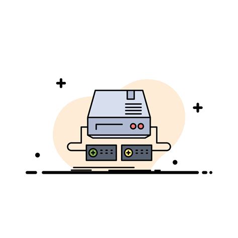 Console Game Gaming Pad Drive Flat Color Icon Vector 17995489 Vector Art At Vecteezy