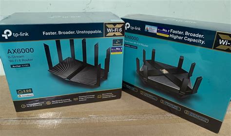 Tp Link Ax6000 Wifi 6 Router Computers And Tech Parts And Accessories Networking On Carousell