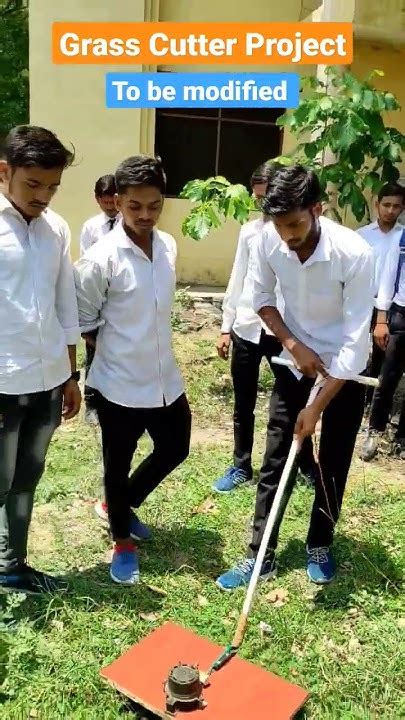 Grass Cutter Project Model । पॉलीटेक्निक डिप्लोमा प्रोजेक्ट Shorts