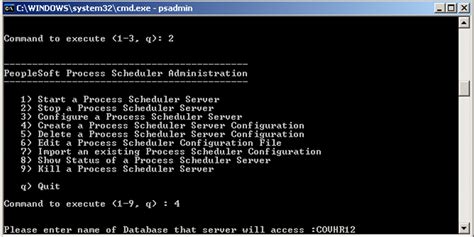 Configuring Peoplesoft Process Scheduler Peoplesoft Tutorial