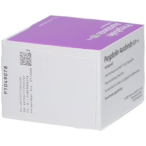 Pregabalin Aurobindo 75 Mg 100 St Mit Dem E Rezept Kaufen Shop Apotheke