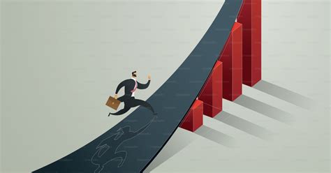 목표와 성장 사업을 달성하기 위해 화살로 달리는 사업가 개념 벡터 일러스트레이션 벡터 Unsplash의 벡터 이미지