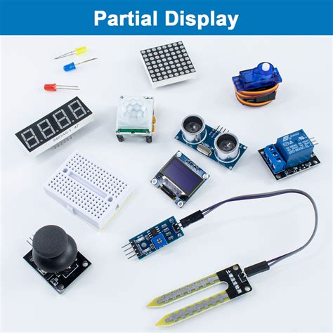 Klystr Sensor Module Starter Kit For Arduino Uno Set R3 096 Oled