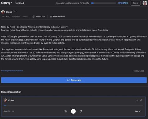 Testing Multilingual Text To Speech Tools To Serve Underserved Communities RJI