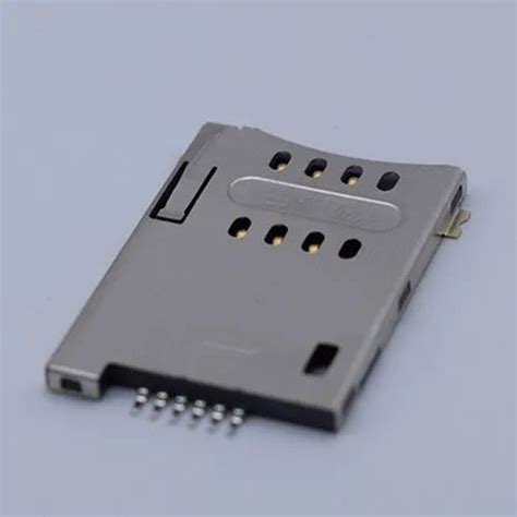 MUP C Pin Micro SIM Card Connector Push Push Lock Type At Rs Piece Sim Card