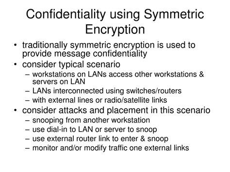 Ppt Secure Traffic With Symmetric Encryption Powerpoint Presentation