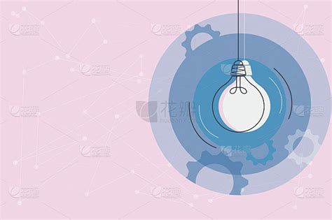 批判性的逻辑思维概念，抽象的创意设计，头脑风暴问题解决方案，演示华彩设计，技术信息图像