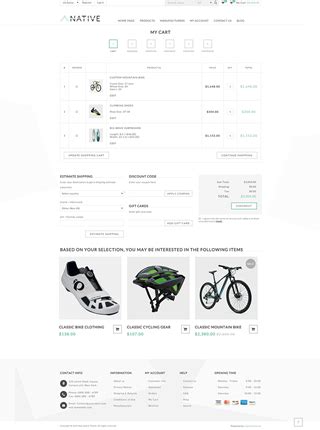 Native NopCommerce Theme Premium Ecommerce Templates Nop Templates Com
