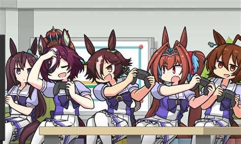 Daiwa Scarlet Agnes Tachyon Vodka Mejiro Dober Aston Machan And More Umamusume Drawn By