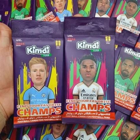 خرید و قیمت کیمدی پک فوتبالی کیمدی طرح کوین دیبروینه و وینیسیوس جونیور