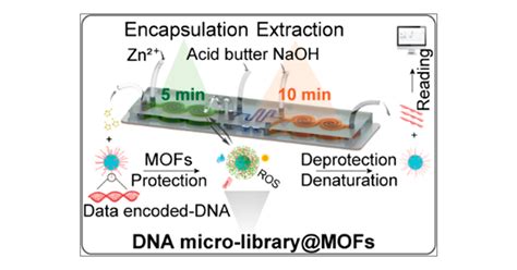 Metalorganic Frameworks In Microfluidics Enable Fast Encapsulation