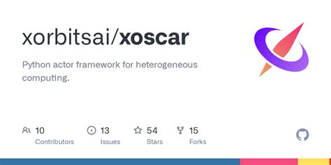 Github Xorbitsaixoscar Python Actor Framework For Heterogeneous