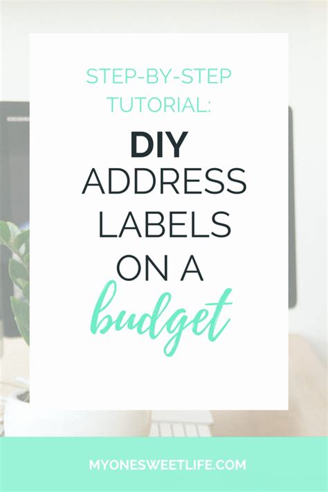 Polaroid Mailing Labels Template Midi