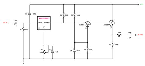 Scheme It RF Amplifier Circuit DigiKey