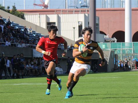 ラグビー 関東大学対抗戦 強豪・明大に大きな一勝