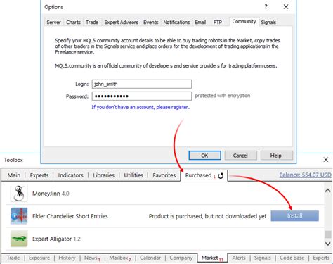 How To Purchase A Trading Robot From The Metatrader Market And To Install It Mql5 Articles