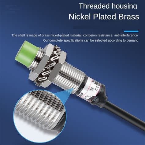 Metal Counting Sensor 4mm With Wire Sensor Inductive Type Proximity Switch Pr12 Series Shopee