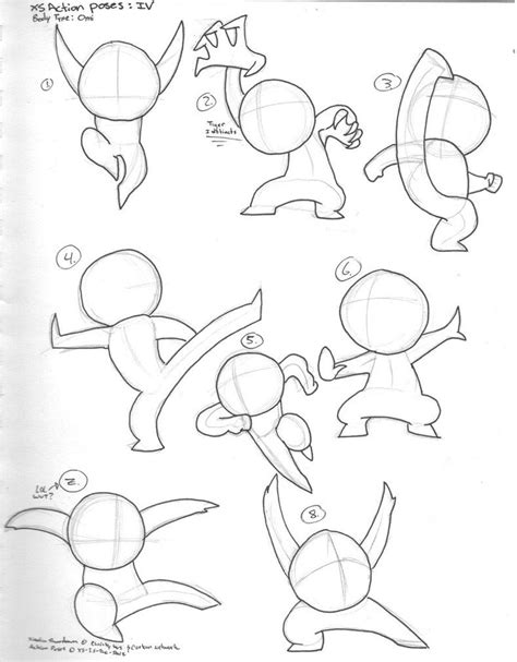 Chibi Action Poses