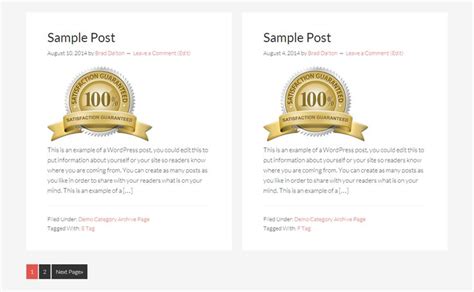 Display Posts In Columns On Genesis Archive Pages Genesis Column Post