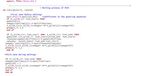 Indices Of Do Loop Mfix Netl Flow Science Software Support