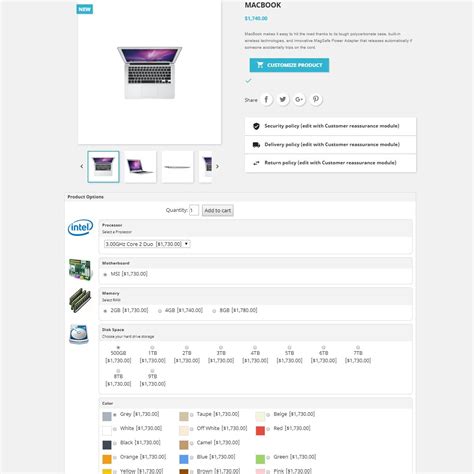PrestaShop Attribute Wizard Pro Module PrestaShop Modules