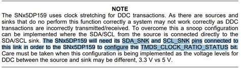 Sn65dp159 Dvi Without I2c Interface Forum Interface Ti E2e