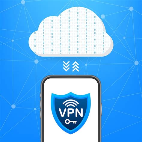 Premium Vector Secure Vpn Connection Concept Virtual Private Network Connectivity Overview
