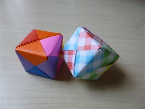Origami Square Cube Youtube
