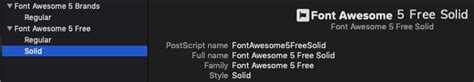 get font awesome 5 working with nativescript angular mobile app ryan