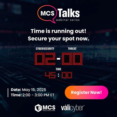 Cybersecurity Virtualization Techwebinar Mission Critical Systems