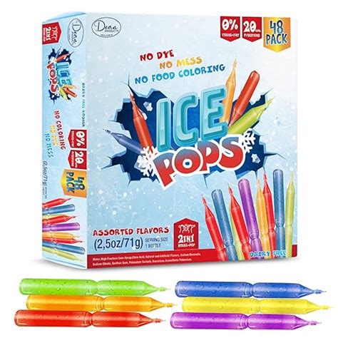 Ices Popsicles Frozen Ice Pops Fruit Flavor Popsicle Ice Pops Bulk Freezer Pops Bulk