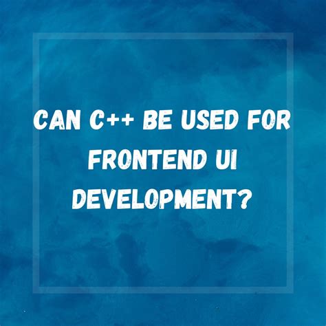 Tanvi Kapurwan On Linkedin Cplusplus Uidevelopment Techinsights