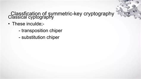 Cryptography And Authentication Pptx Operating Systems Computer Software And Applications