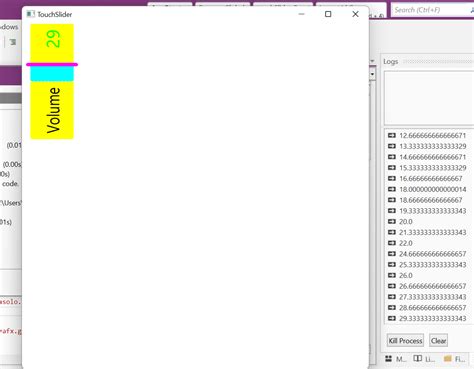 Touchslider B4x Programming Forum