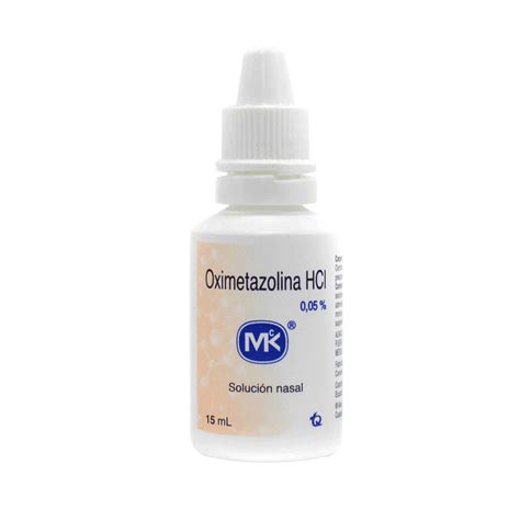 Oximetazolina Mk Gotas 005 Frasco 15 Ml Farmacia Pasteur