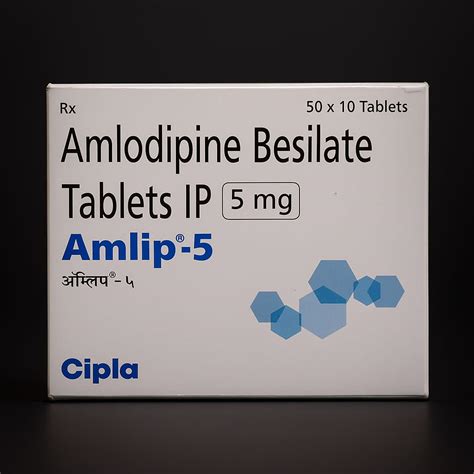 Amlip 5 Tab Meditrust Pharma