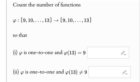Solved Count The Number Of Functions Phi Chegg Com