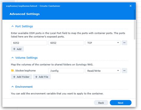 Howto Esphome In Container Docker On Synology And Connecting Esp8266 Esphome Home