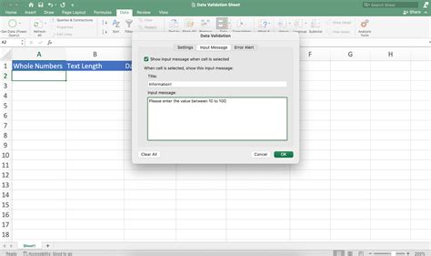 How To Apply Data Validation In Excel Clickup
