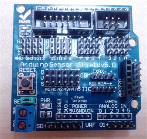 Коммутационная плата Arduino Sensor Shield V50 Из личного Diy Ардуино Stm32 Esp8266
