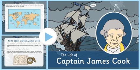 Who Is Captain Cook Captain James Cook Facts Twinkl Nz